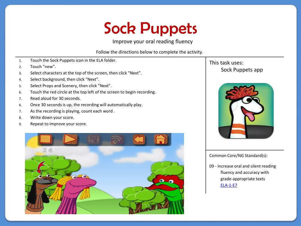 PPT - Sock Puppets PowerPoint Presentation, free download - ID:2585157