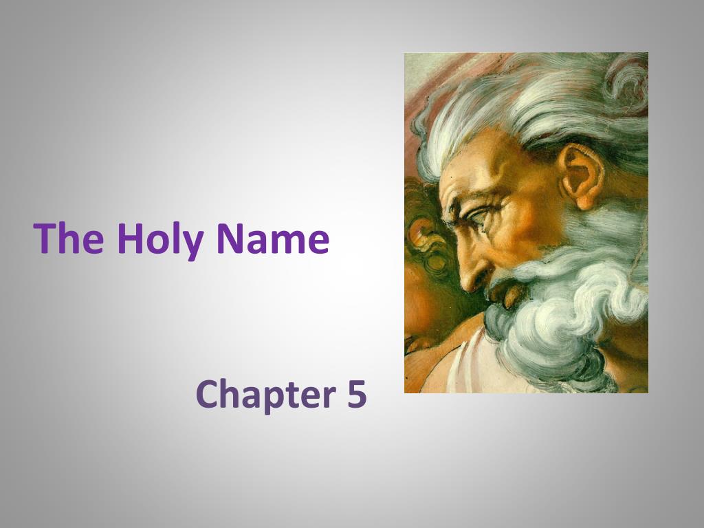 PPT - The Holy Name PowerPoint Presentation, free download - ID:2585325