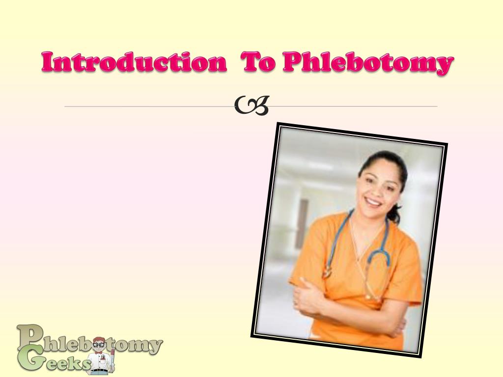 PPT - Introduction To Phlebotomy PowerPoint Presentation, free download ...