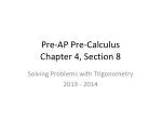 PPT - Pre Calculus Chapter 8 PowerPoint Presentation, free download ...