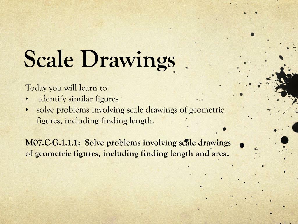 PPT - Scale Drawings PowerPoint Presentation, free download - ID:2590824