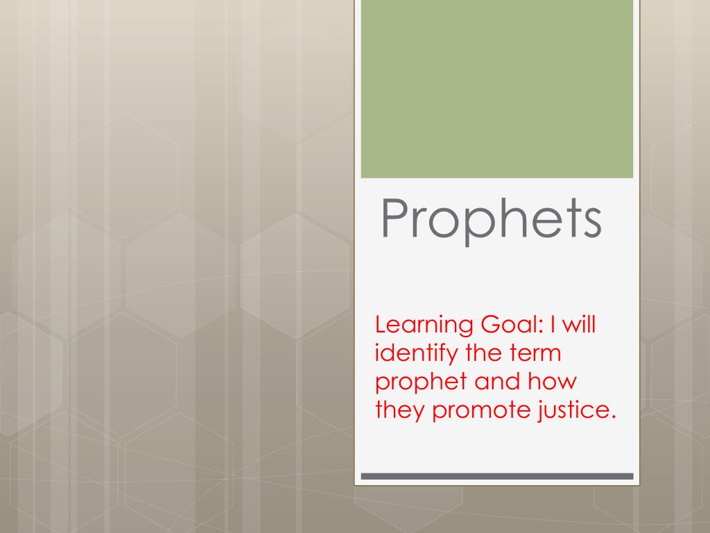 PPT - Prophets PowerPoint Presentation, free download - ID:2590998