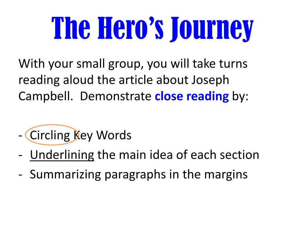 PPT - Understanding the Hero's Journey: A Deep Dive into Joseph ...