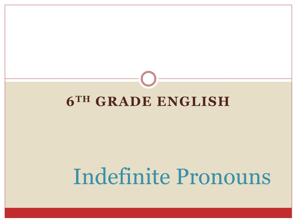 PPT - Indefinite Pronouns PowerPoint Presentation, free download - ID ...