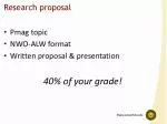 PPT - Research: Proposal PowerPoint Presentation, free download - ID ...