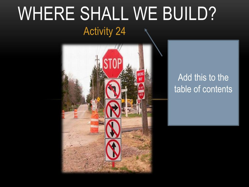 PPT - Where Shall We Build? PowerPoint Presentation, free download - ID ...