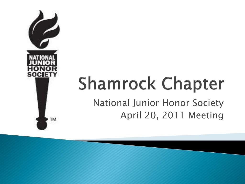 PPT - Shamrock Chapter PowerPoint Presentation, free download - ID:2592572