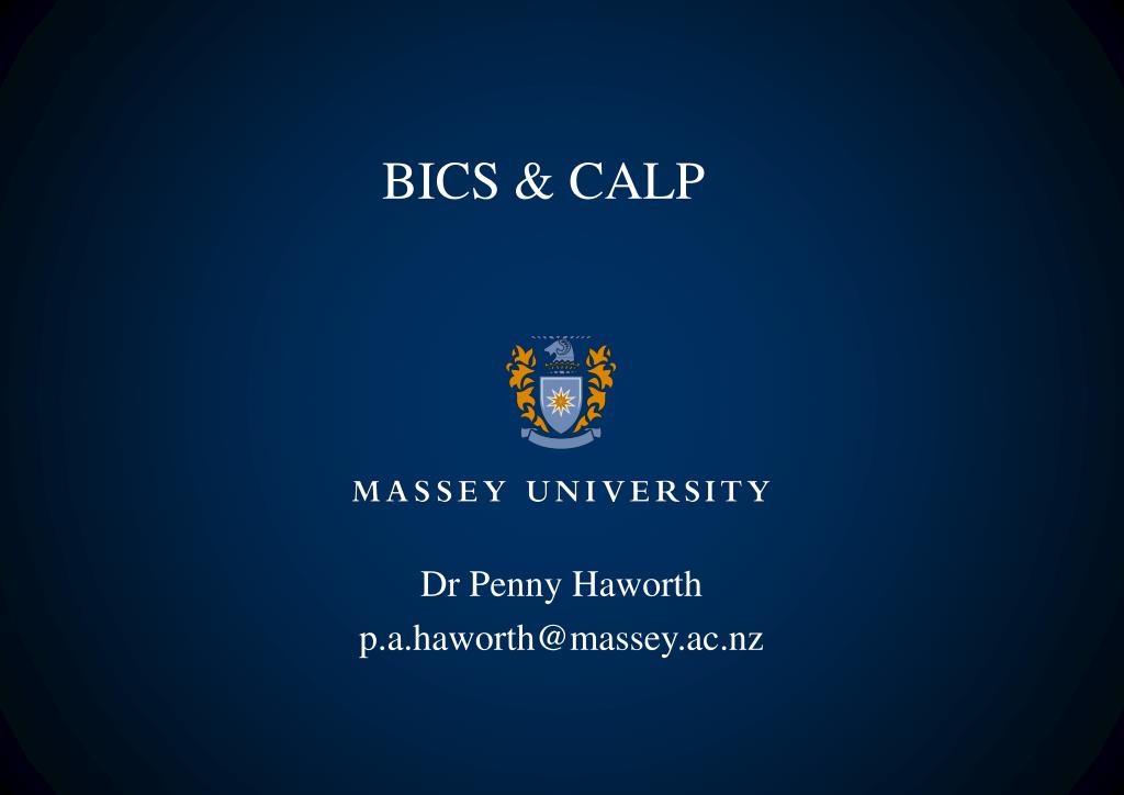 PPT - BICS & CALP PowerPoint Presentation, free download - ID:2593165