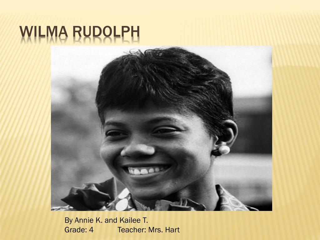 PPT - Wilma Rudolph PowerPoint Presentation, free download - ID:2596065