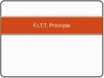 PPT - The F.I.T.T. Principle PowerPoint Presentation, free download ...