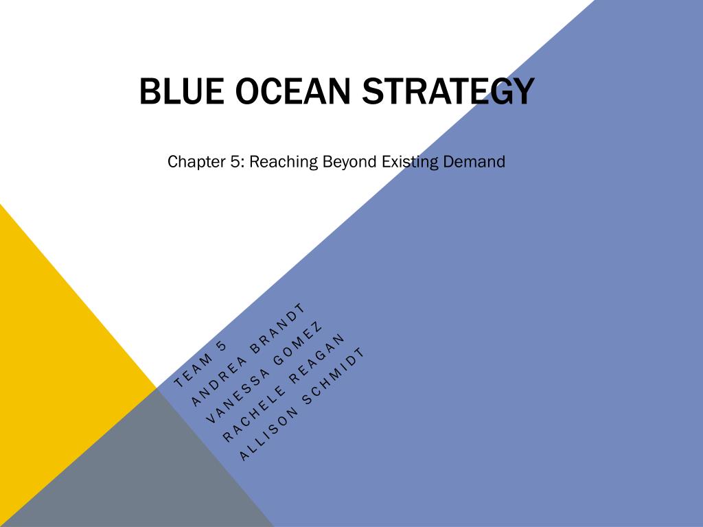 PPT - Blue Ocean Strategy PowerPoint Presentation, free download - ID ...
