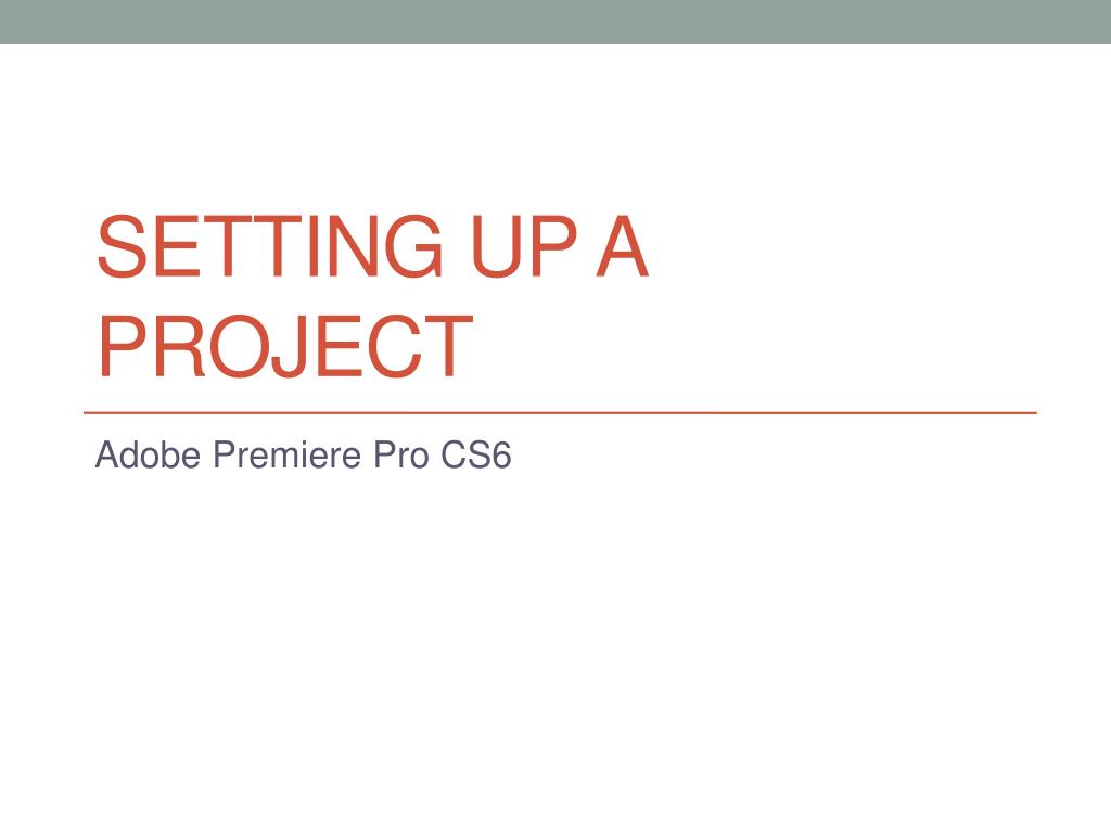 PPT - Setting up a Project PowerPoint Presentation, free download - ID ...