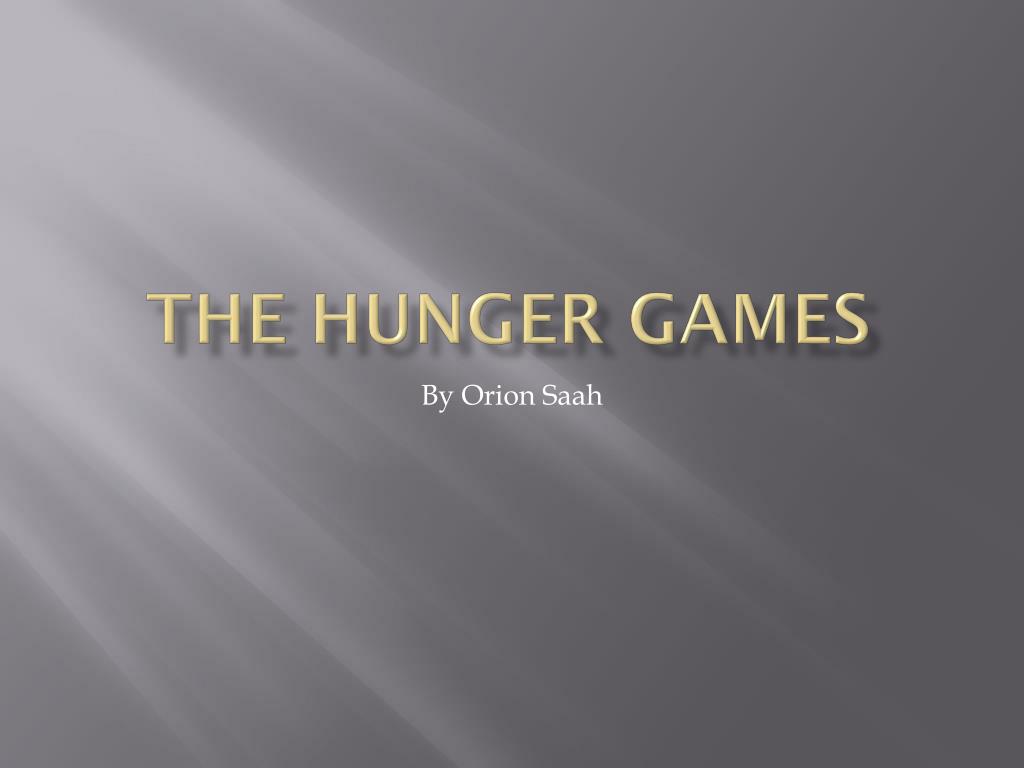 PPT - The Hunger Games PowerPoint Presentation, free download - ID:2599270
