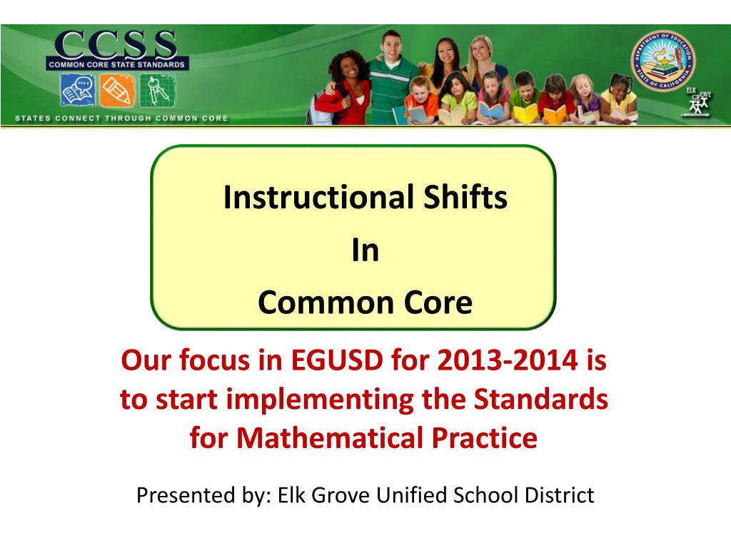 PPT - Instructional Shifts In Common Core PowerPoint Presentation, free ...