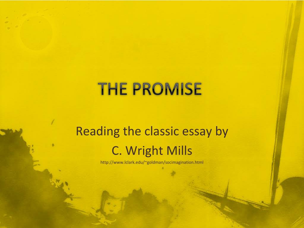 PPT - THE PROMISE PowerPoint Presentation, free download - ID:2606346