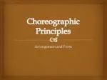 PPT - Choreographic Features PowerPoint Presentation, free download ...