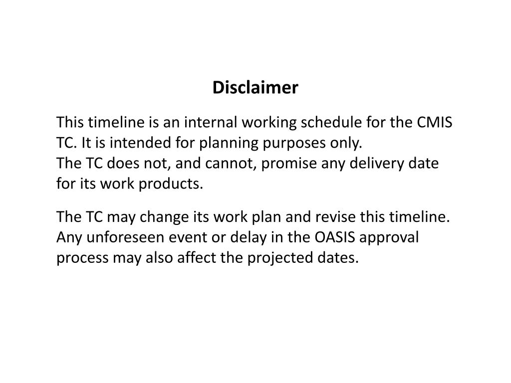 PPT - Disclaimer PowerPoint Presentation, free download - ID:2606746