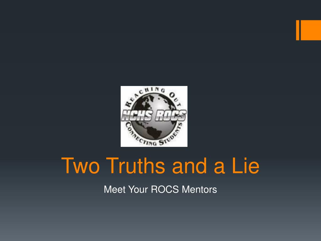 PPT - Two Truths and a Lie PowerPoint Presentation, free download - ID ...