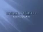 PPT - Science Lab Safety PowerPoint Presentation, free download - ID:151255