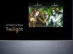 PPT - Twilight Book Report PowerPoint Presentation, free download - ID ...