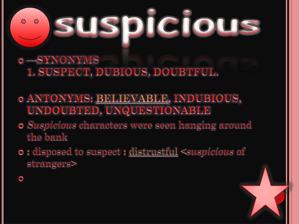 PPT - suspicious PowerPoint Presentation, free download - ID:2611309