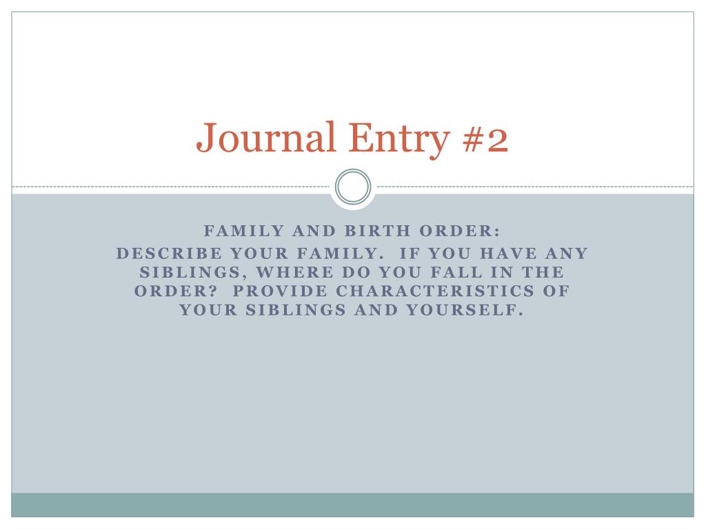 PPT - Journal Entry #2 PowerPoint Presentation, free download - ID:2611695