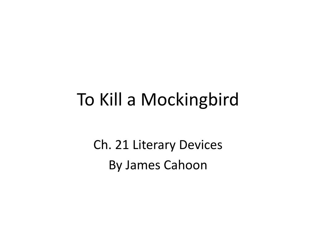 PPT - To Kill a Mockingbird PowerPoint Presentation, free download - ID ...