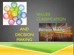 PPT - Values Clarification PowerPoint Presentation, free download - ID ...