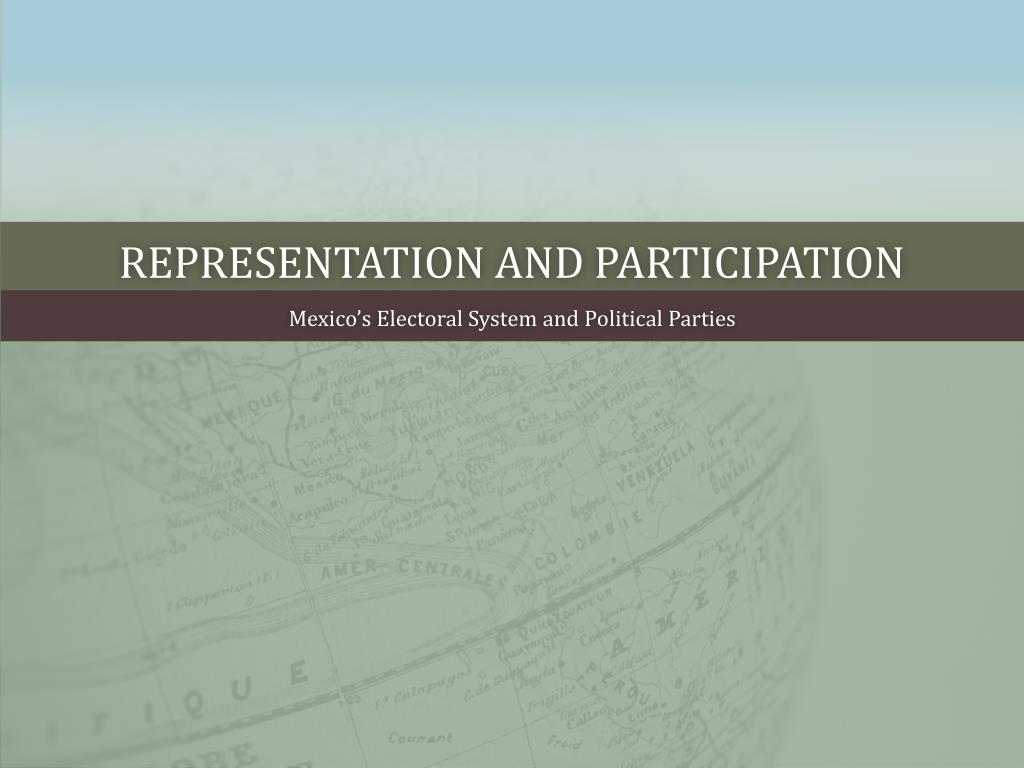 PPT - Representation and participation PowerPoint Presentation, free ...