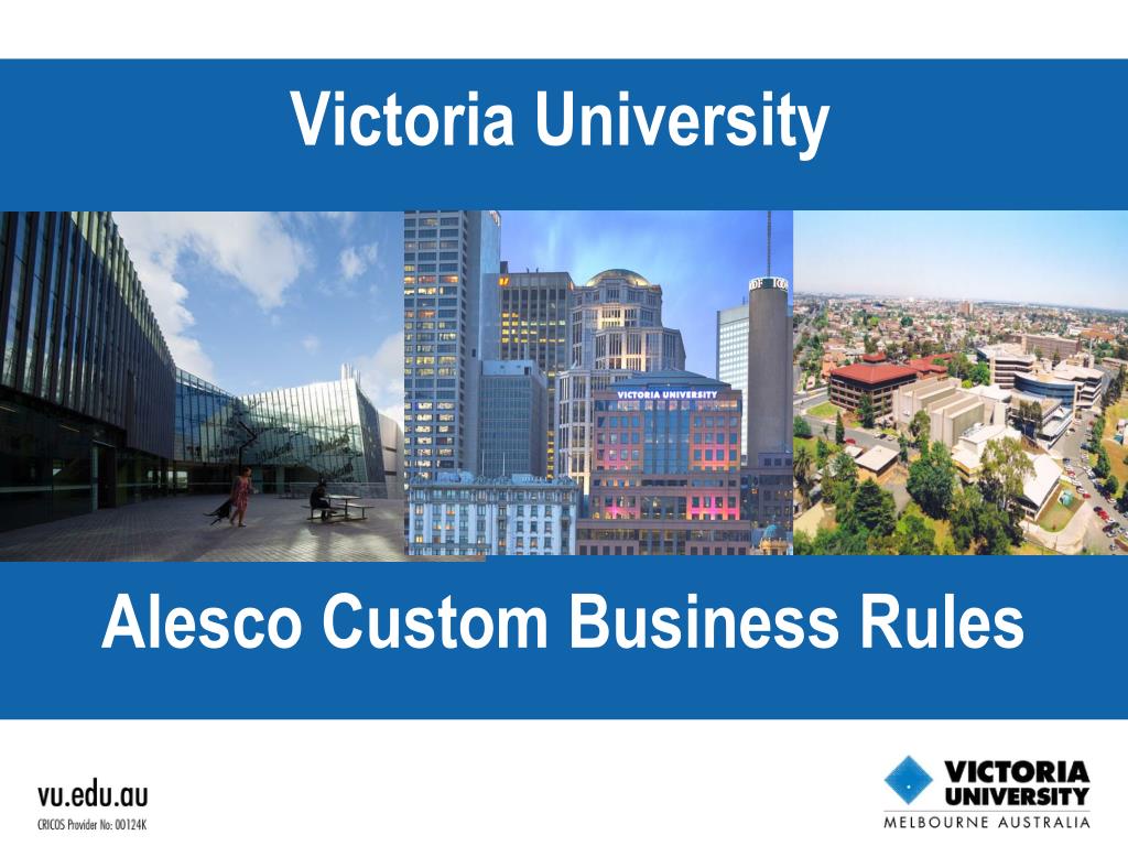 PPT - Victoria University PowerPoint Presentation, free download - ID ...