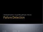 PPT - Failure detection PowerPoint Presentation, free download - ID:6258021