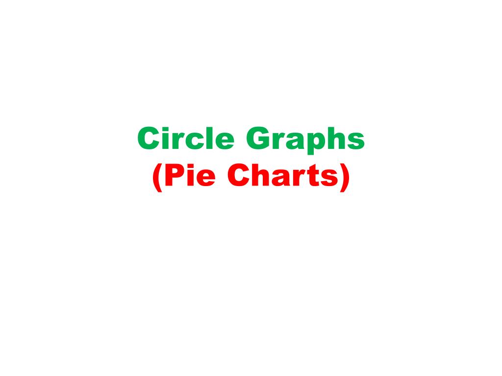 PPT - Circle Graphs (Pie Charts) PowerPoint Presentation, free download ...
