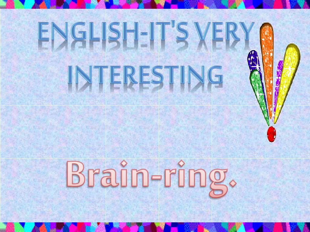 PPT - Brain-ring. PowerPoint Presentation, free download - ID:2621099