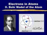PPT - Bohr Model of the Atom PowerPoint Presentation, free download ...