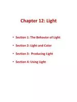 PPT - CHAPTER - 15 LIGHT PowerPoint Presentation, free download - ID:924045