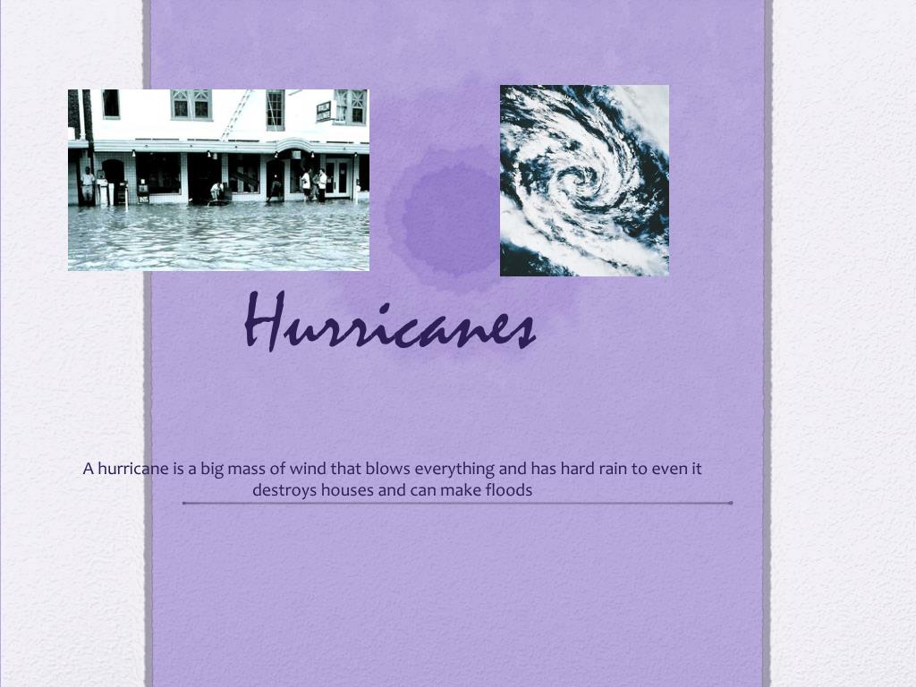PPT - Hurricanes PowerPoint Presentation, free download - ID:2621875