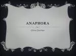 PPT - Anaphora PowerPoint Presentation, free download - ID:2867125