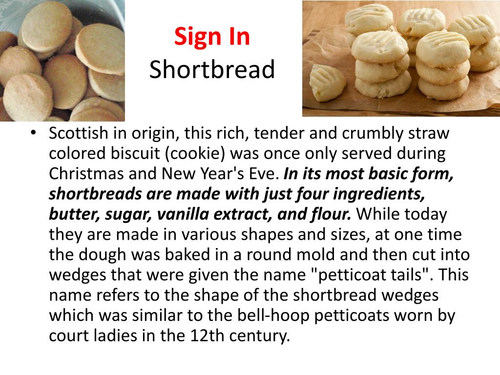 PPT - Ultimate Shortbread Recipe: Rich, Tender, and Crumbly Delight ...