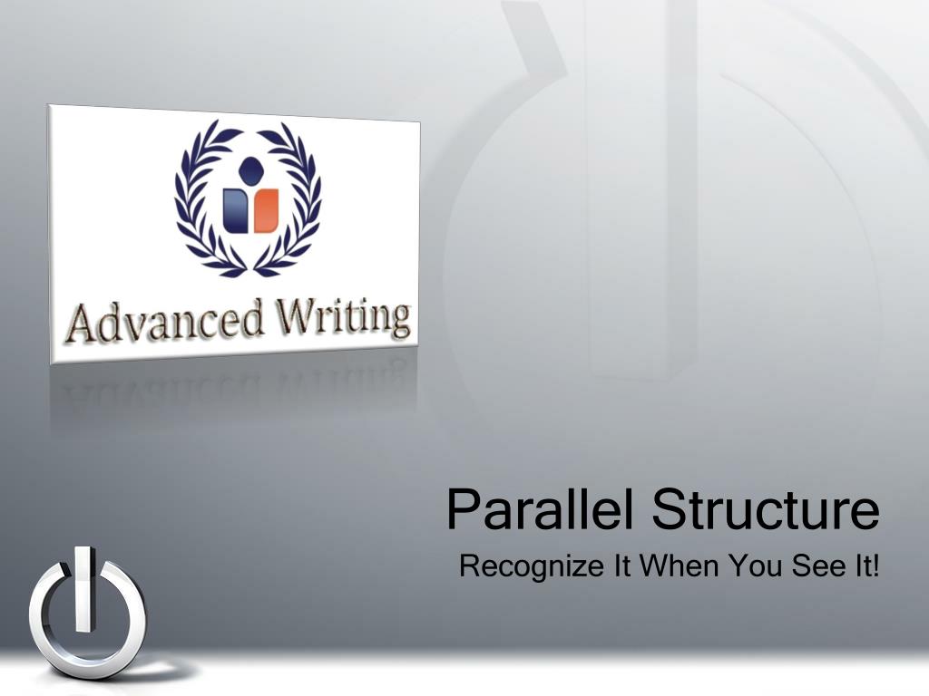 PPT - Parallel Structure PowerPoint Presentation, free download - ID ...