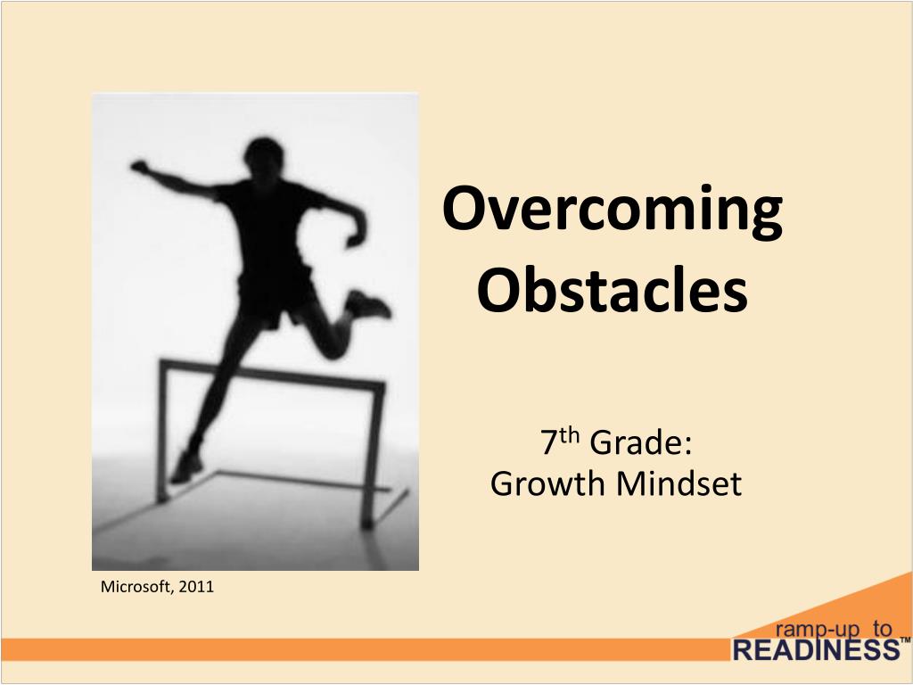 PPT - Overcoming Obstacles PowerPoint Presentation, free download - ID ...