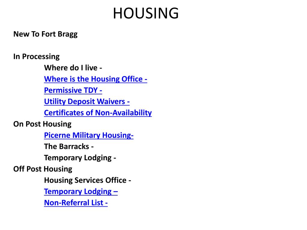 PPT - HOUSING PowerPoint Presentation, free download - ID:2625905