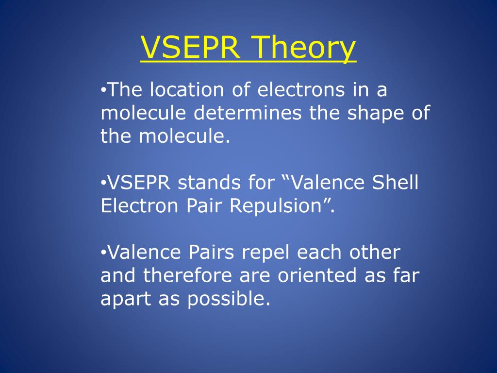 PPT - VSEPR Theory PowerPoint Presentation, free download - ID:2631122