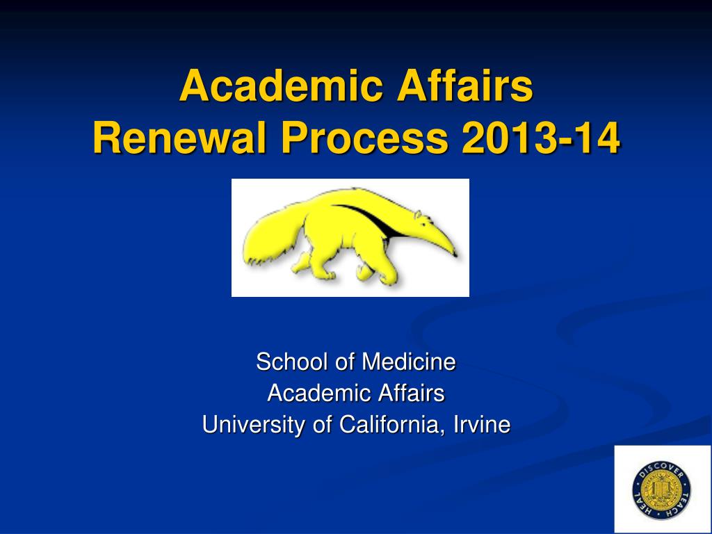 PPT - Academic Affairs Renewal Process 2013-14 PowerPoint Presentation ...