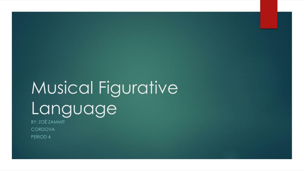 PPT - Musical Figurative Language PowerPoint Presentation, free ...