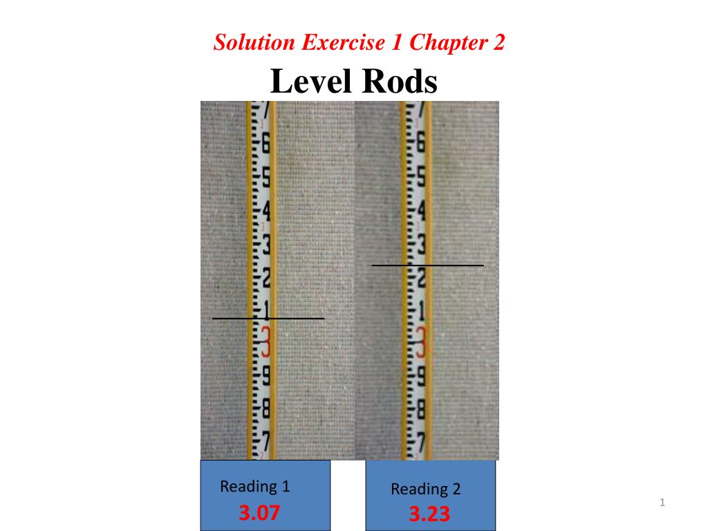 PPT - Level Rods PowerPoint Presentation, free download - ID:2634649
