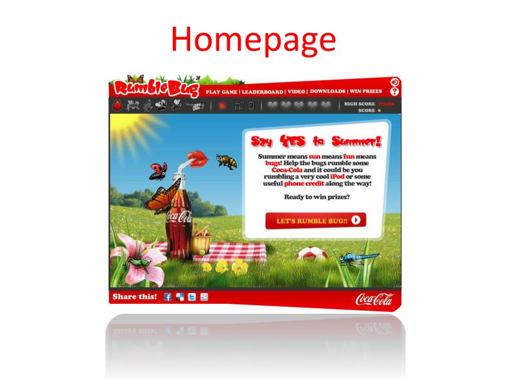 PPT - Homepage PowerPoint Presentation, free download - ID:2635445