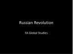 PPT - Russian Revolution 100-year anniversary PowerPoint Presentation ...