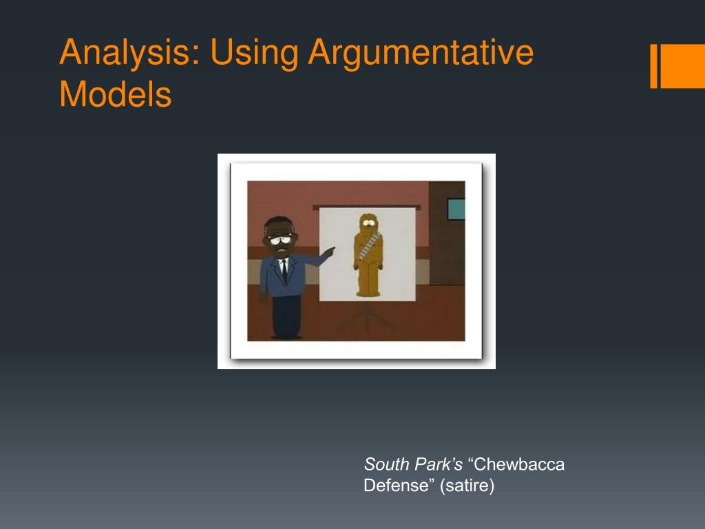 PPT - Analysis: Using Argumentative Models PowerPoint Presentation ...