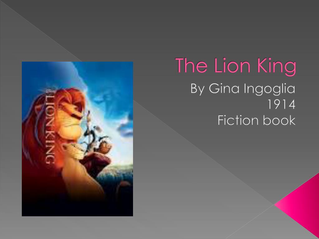 PPT - The Lion King PowerPoint Presentation, free download - ID:2638127