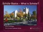 PPT - SCHOLARLINESS: Building Habits of a Scholar PowerPoint ...